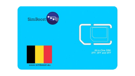 DATA SIM 1GB BELGIUM - Simboost