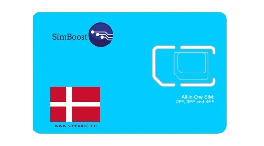 DATA SIM 500 MB DENMARK - Simboost
