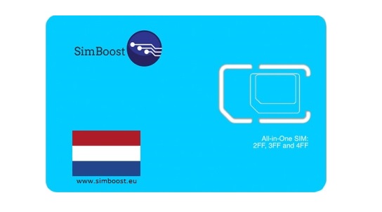 DATA SIM 250MB HOLLAND - Simboost