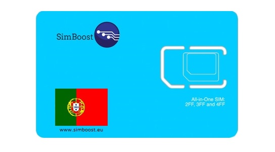 DATA SIM 250MB PORTUGAL - Simboost