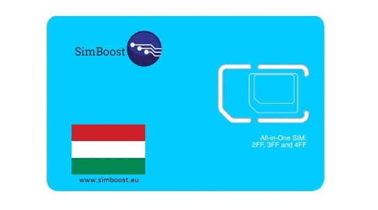 DATA SIM 500MB HUNGARY - Simboost